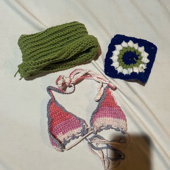 Accessories | Little Fun Bundle Handmade Crochet Pack | Poshmark